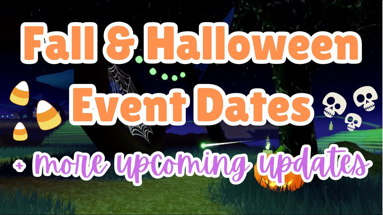 Fall & Halloween Event RELEASE DATES - 5 Upcoming Updates! | Wild Horse ...