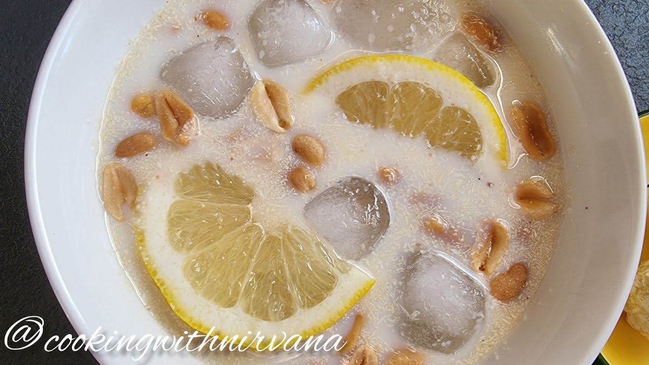 🥜GARI AU LAIT || farine de manioc🥥 - YouTube