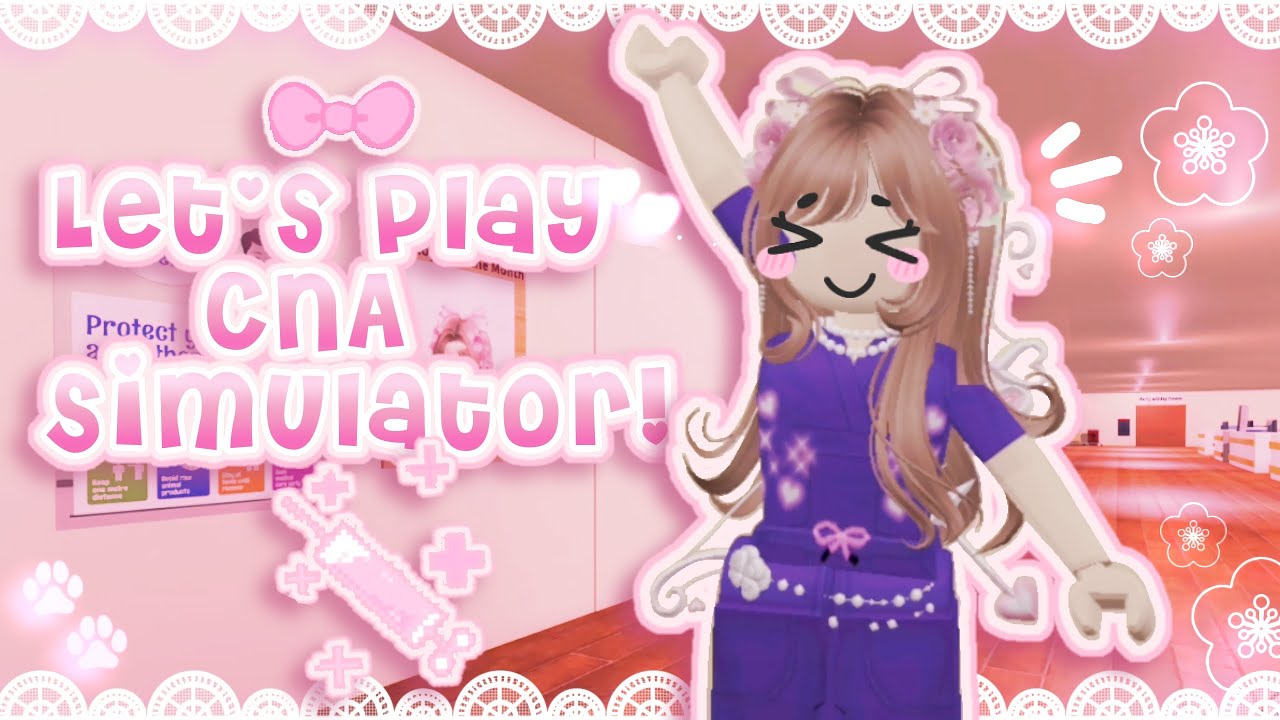 🎀⋆˙ CNA Simulator gameplay!! (Low commentary, light background music) 🌸 ...