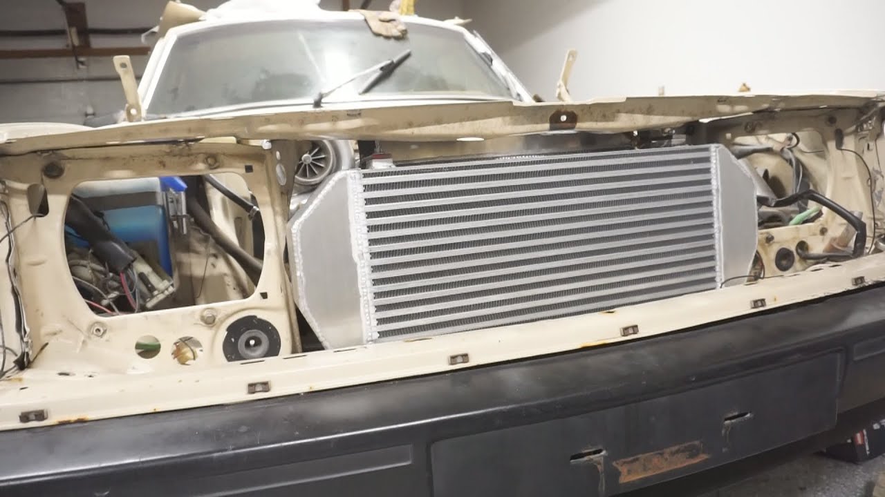 Building Radiator/Intercooler Support For Vortec 4200 Swapped Volvo 240 ...