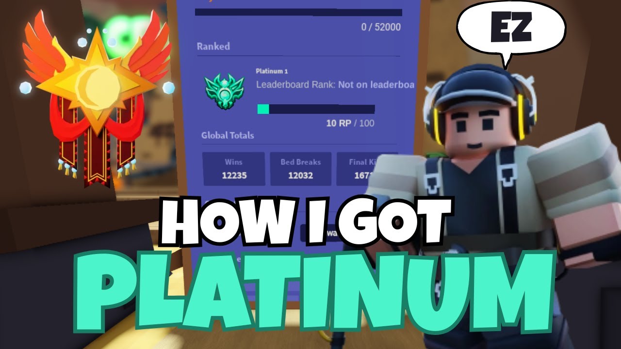 How i got platinum rank in season 13! - YouTube