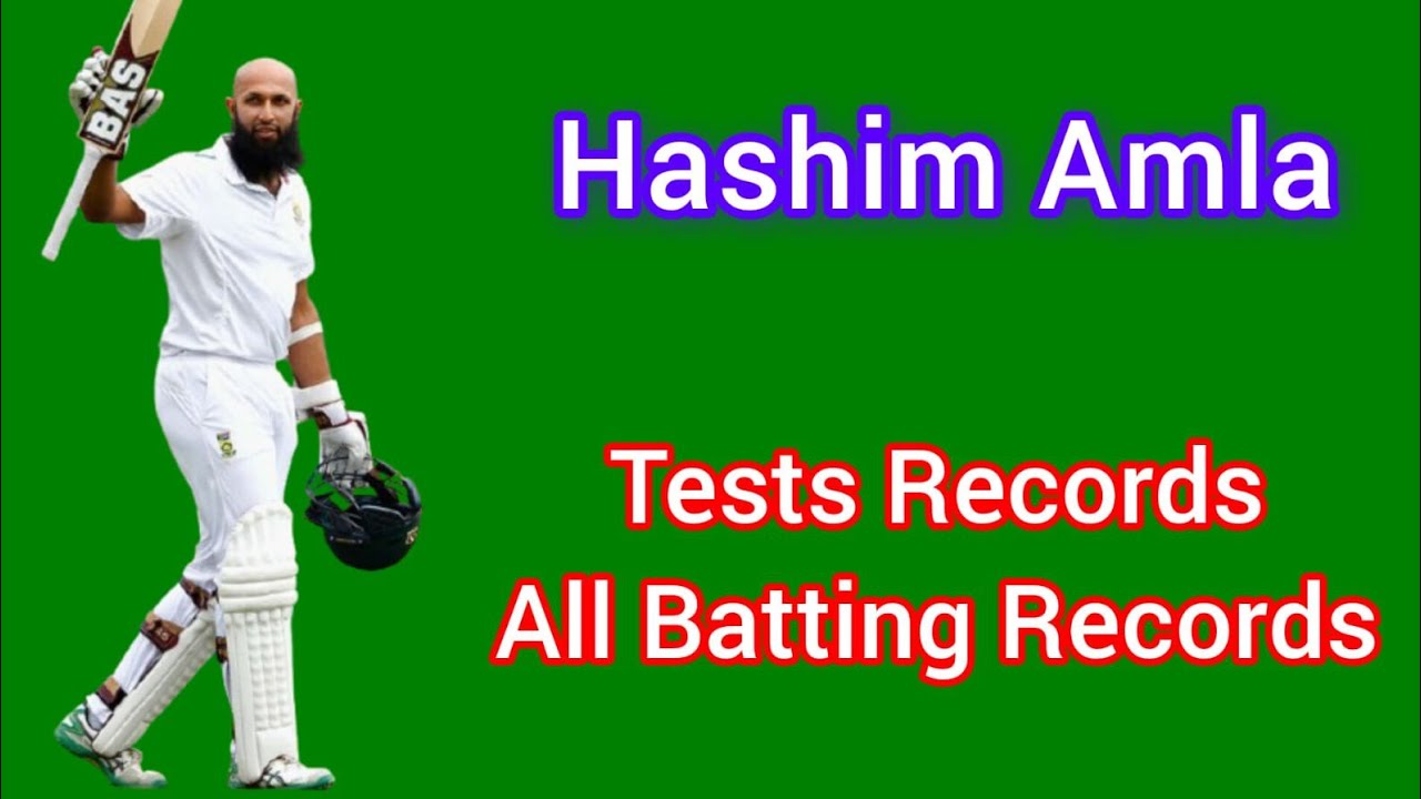 Hashim Amla Batting Records | Tests Career records | All Batting ...
