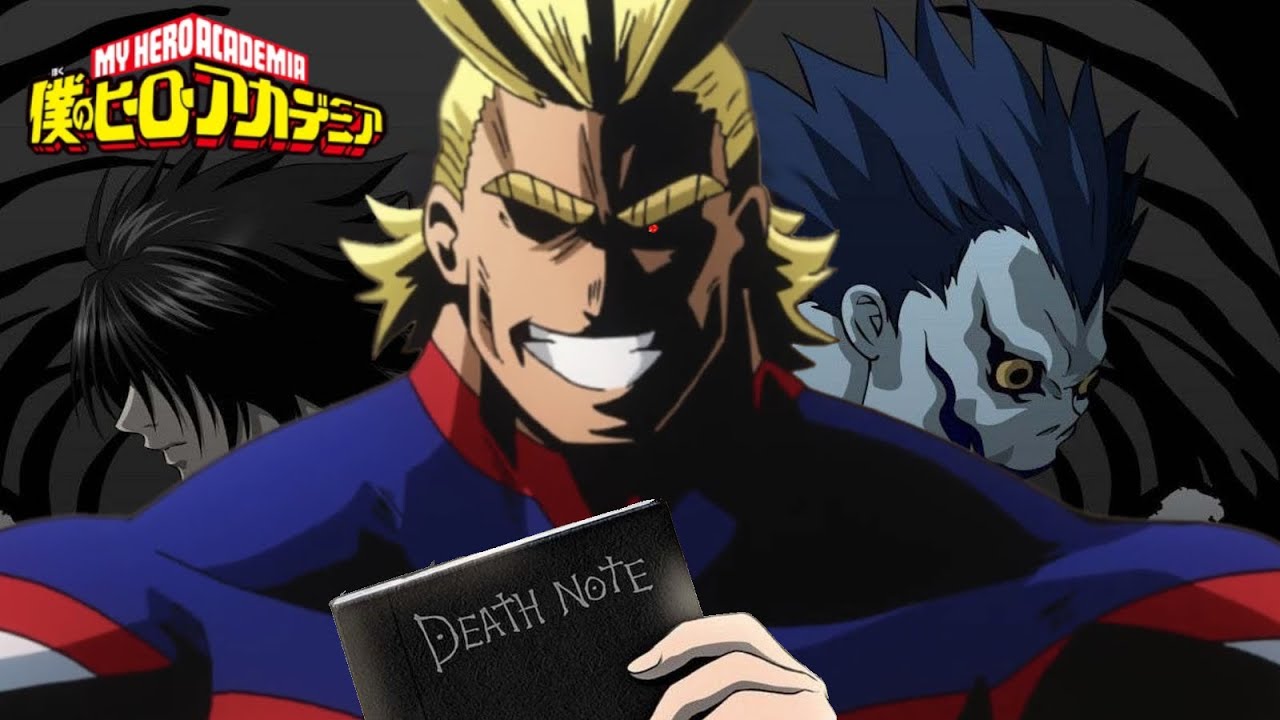 All Might Meets Death Note - YouTube