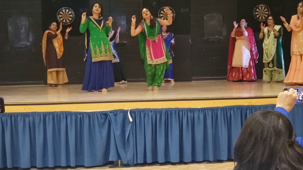 Giddha Folk Dance Performance - YouTube