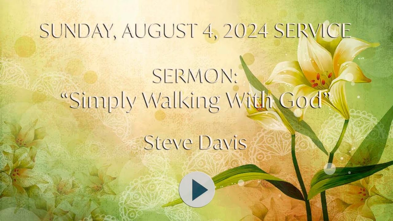 Sunday, August 4, 2024 Service - YouTube
