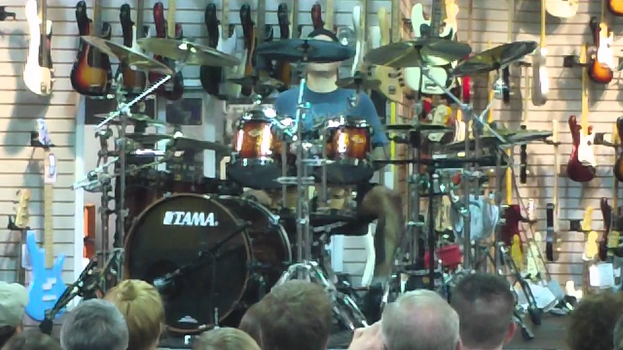 JASON BITTNER DRUM SOLO ZILDJIAN CLINIC TOUR 5/10 ATLANTA, GA - YouTube