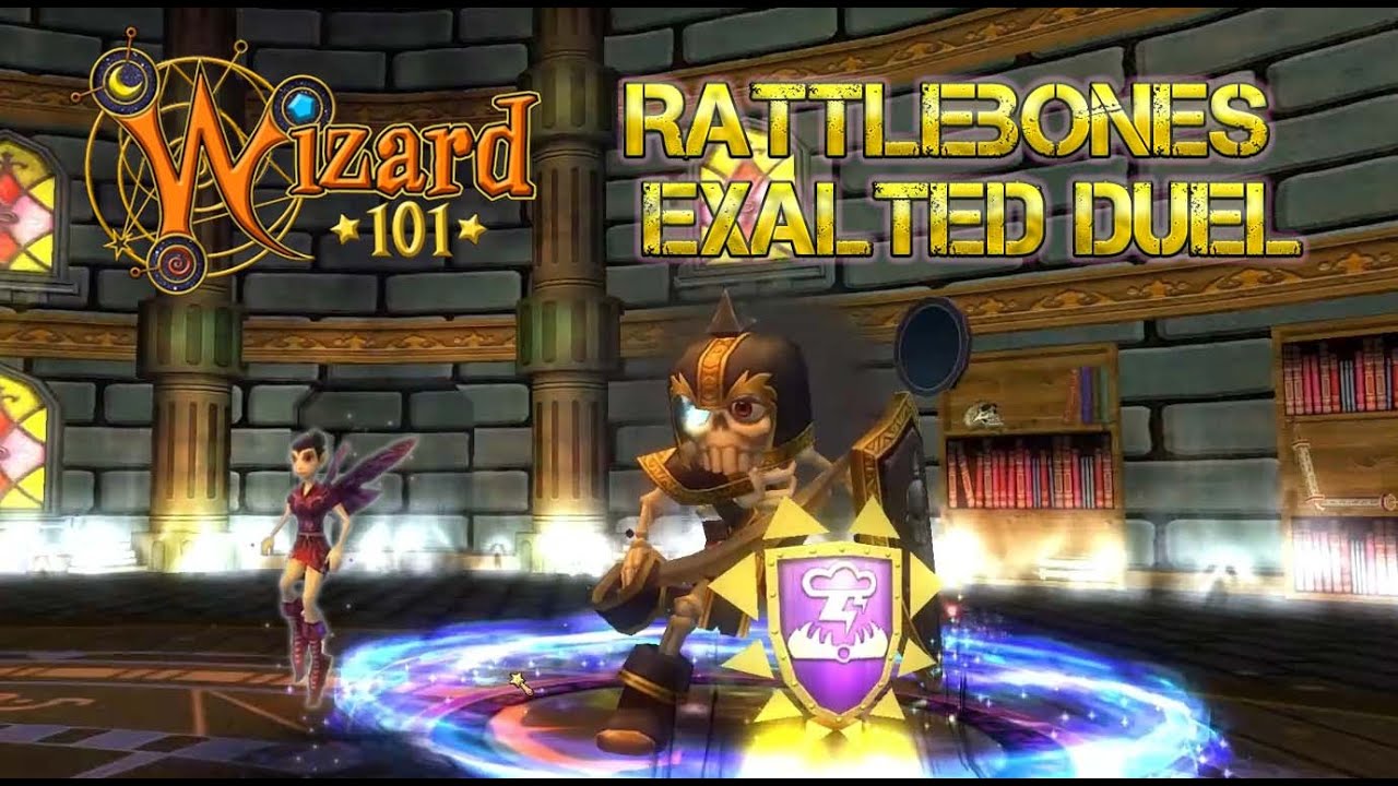 Wizard101 | Rattlebones Exalted Duel - YouTube
