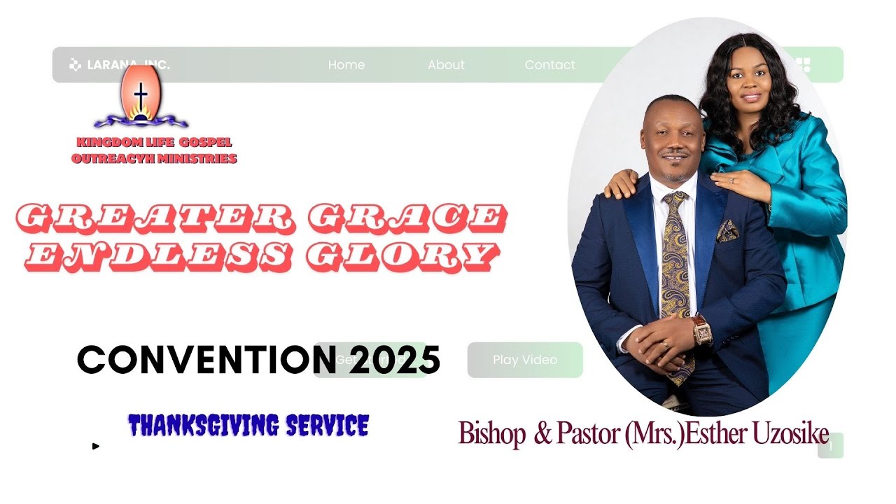 Convention Thanksgiving Service 16th Nov, 2025 - YouTube