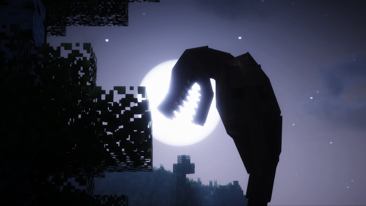 Surviving A TERRIFYING Creature In Haunted World... | Minecraft Horror ...