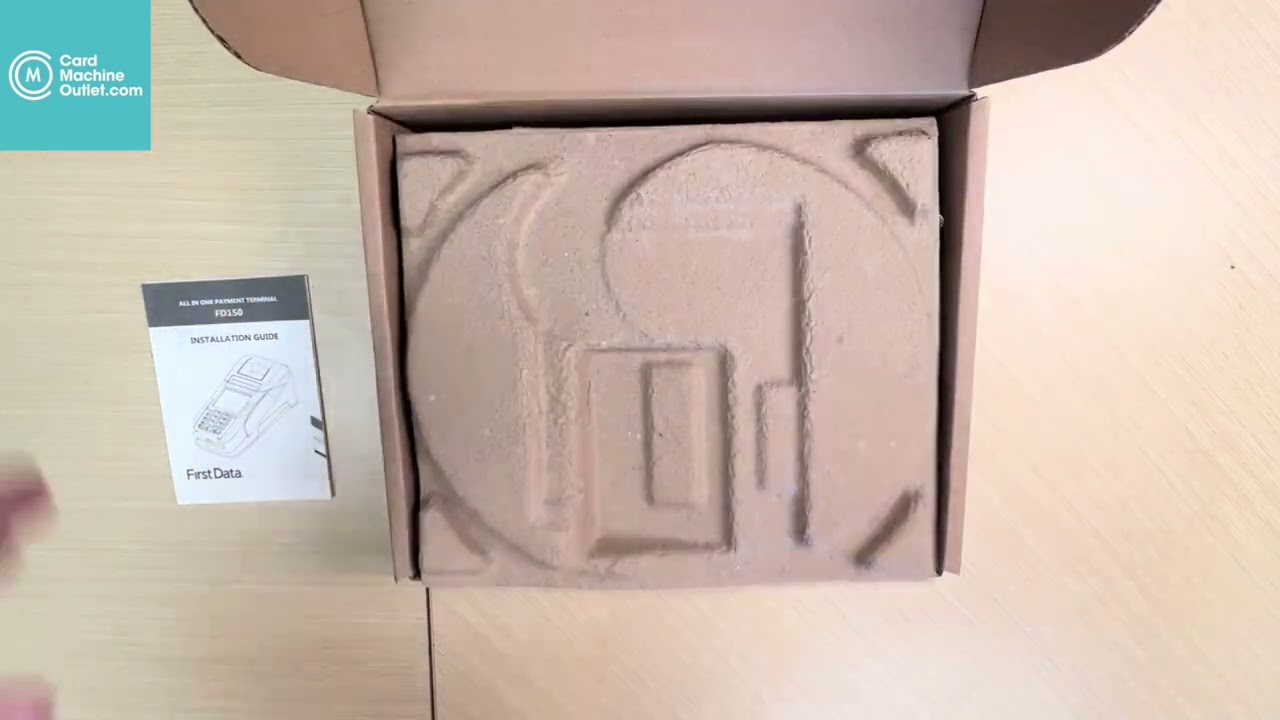 First Data FD150 Unboxing - CardMachineOutlet.com - YouTube
