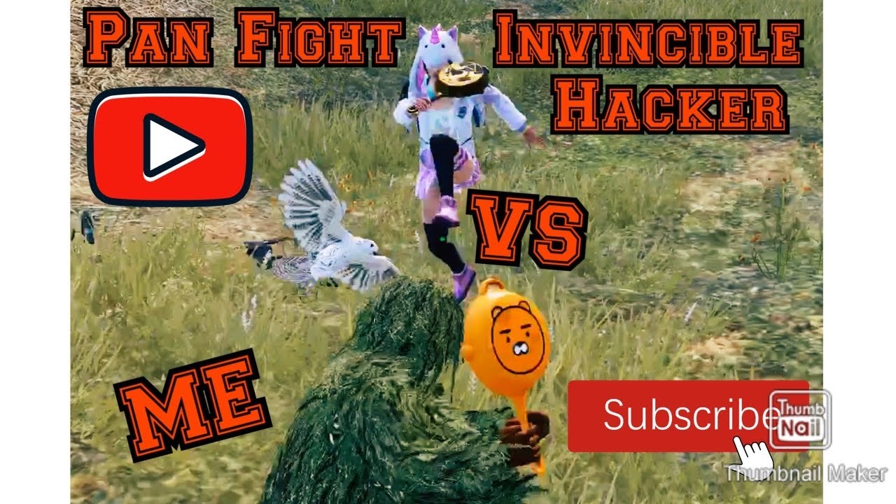 Pan Fight With Invincible Hacker Pubg Mobile Classic Mode He Wont Die ...