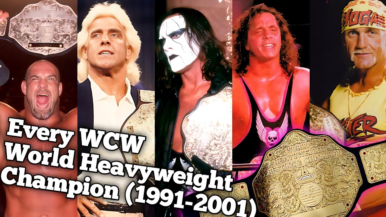 Every WCW World Champion (1991-2001) - YouTube
