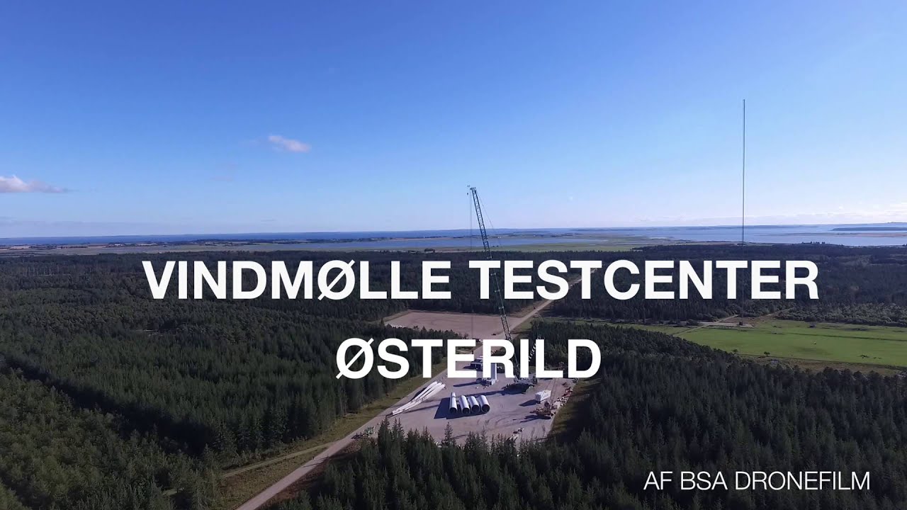 VINDMØLLE TESTCENTER ØSTERILD - YouTube