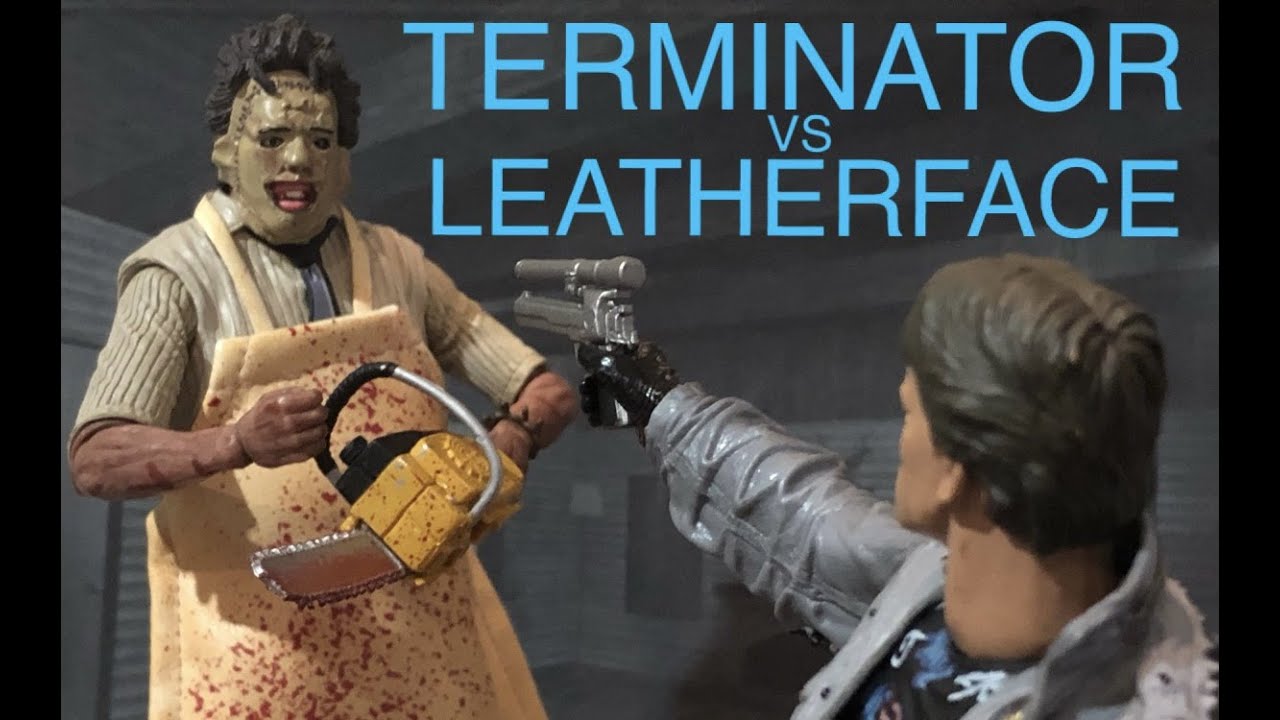 Leatherface vs Terminator (Stop Motion) - YouTube