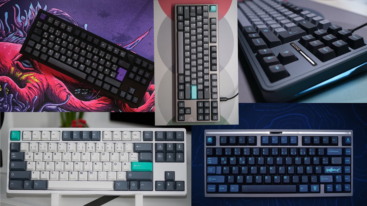 Soundtest Frog TKL vs Space80 vs Mode Sonnet vs Tiger 80 Lite vs ...