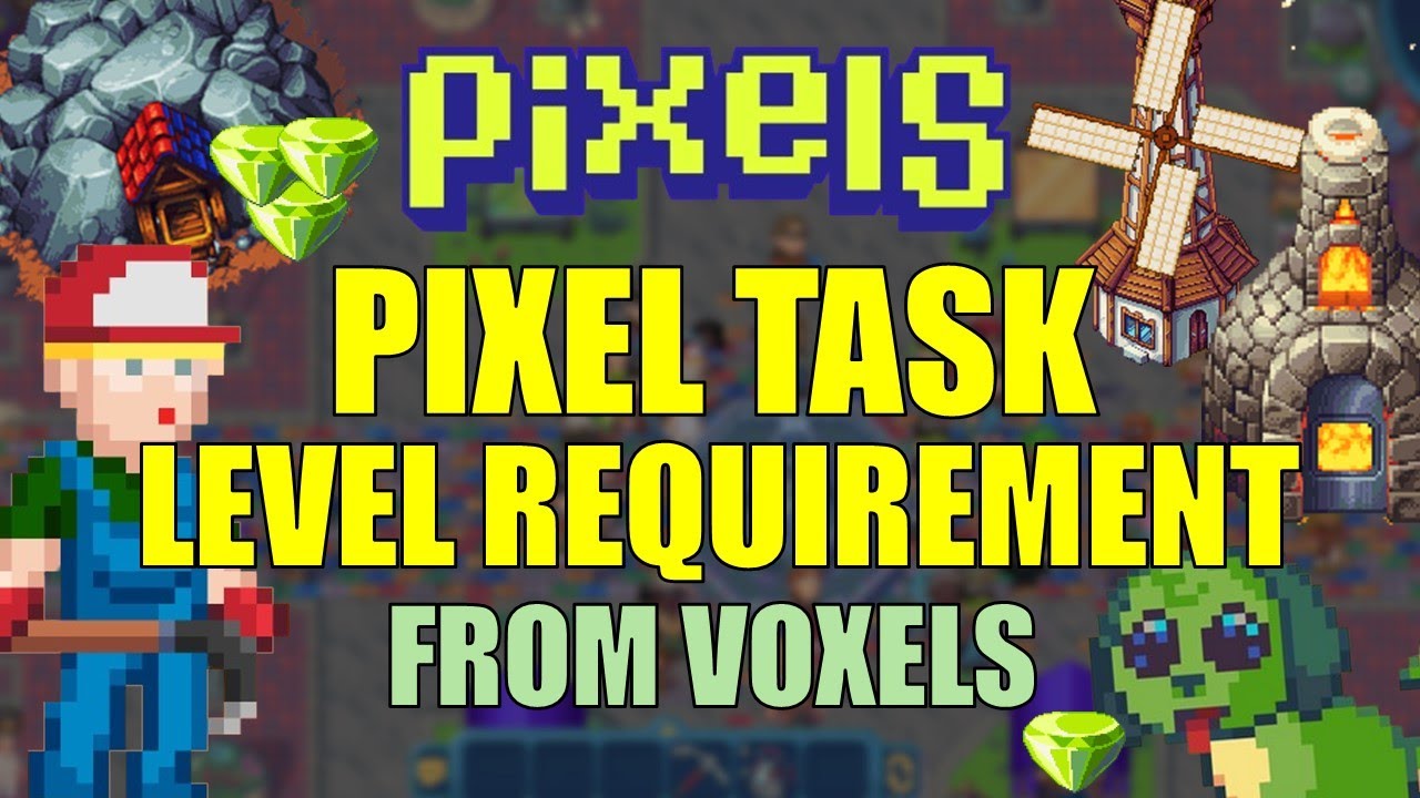 PIXEL TASK LEVEL REQUIREMENT | FROM VOXELS #pixels - YouTube