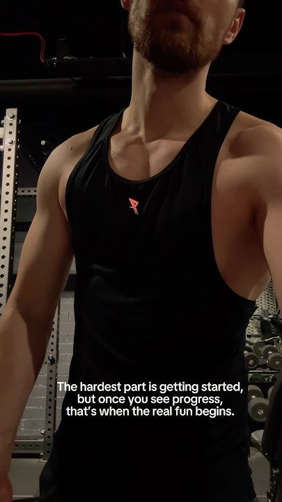 The hardest part is getting started 🔥#motivation #gym #fitness - YouTube