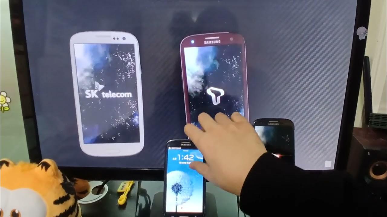 갤럭시 S3 SKT들 부팅 - YouTube