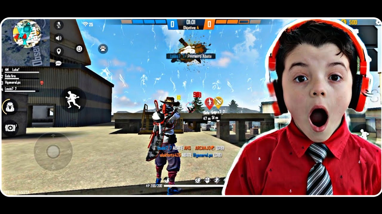 PIETRO START JOGANDO FREE FIRE - YouTube