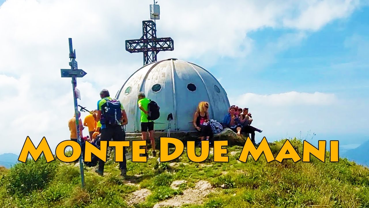 Escursione al monte Due Mani - YouTube
