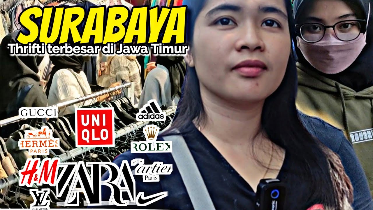 EDAAN!!! BRANDED KELAS DUNIA HARGA KAKI 5 !! THRIFTING PALING LENGKAP ...