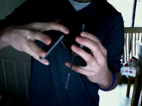 Card cut tutorial magic flourish - YouTube