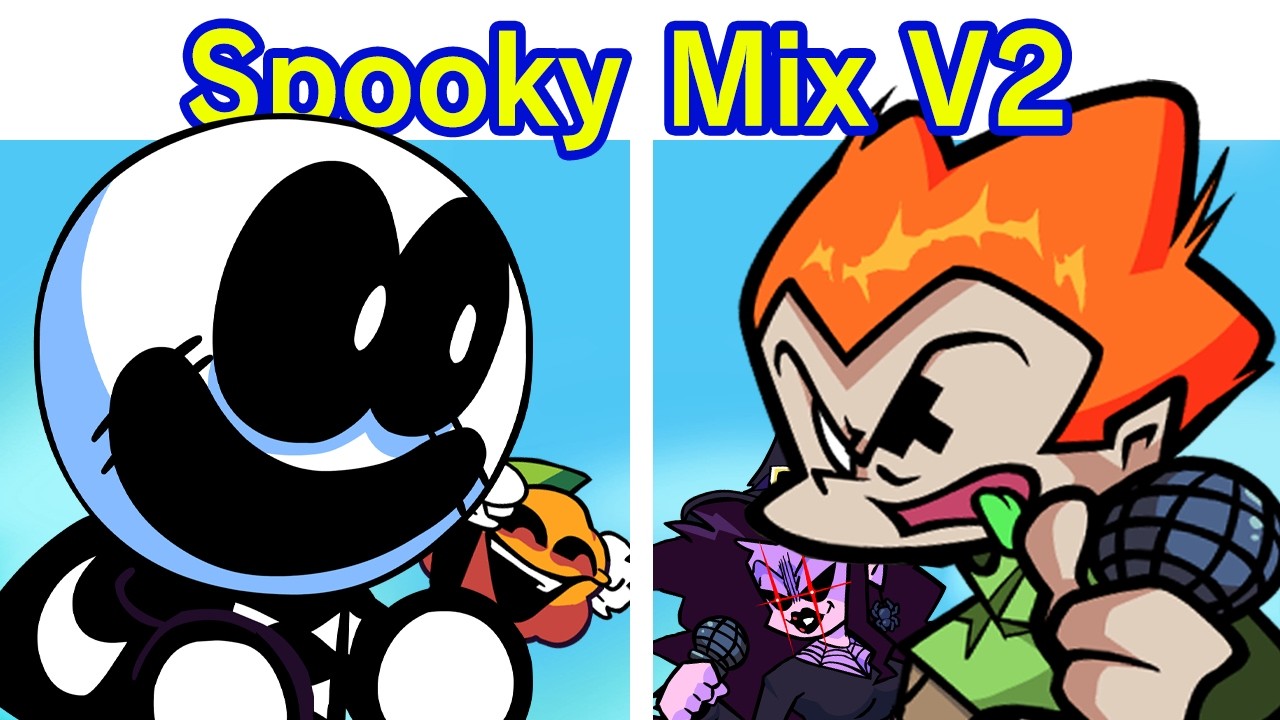 Spooky Mix V2 Mod Update | ALL Songs - Volume 2 (FNF) (It's Spooky ...