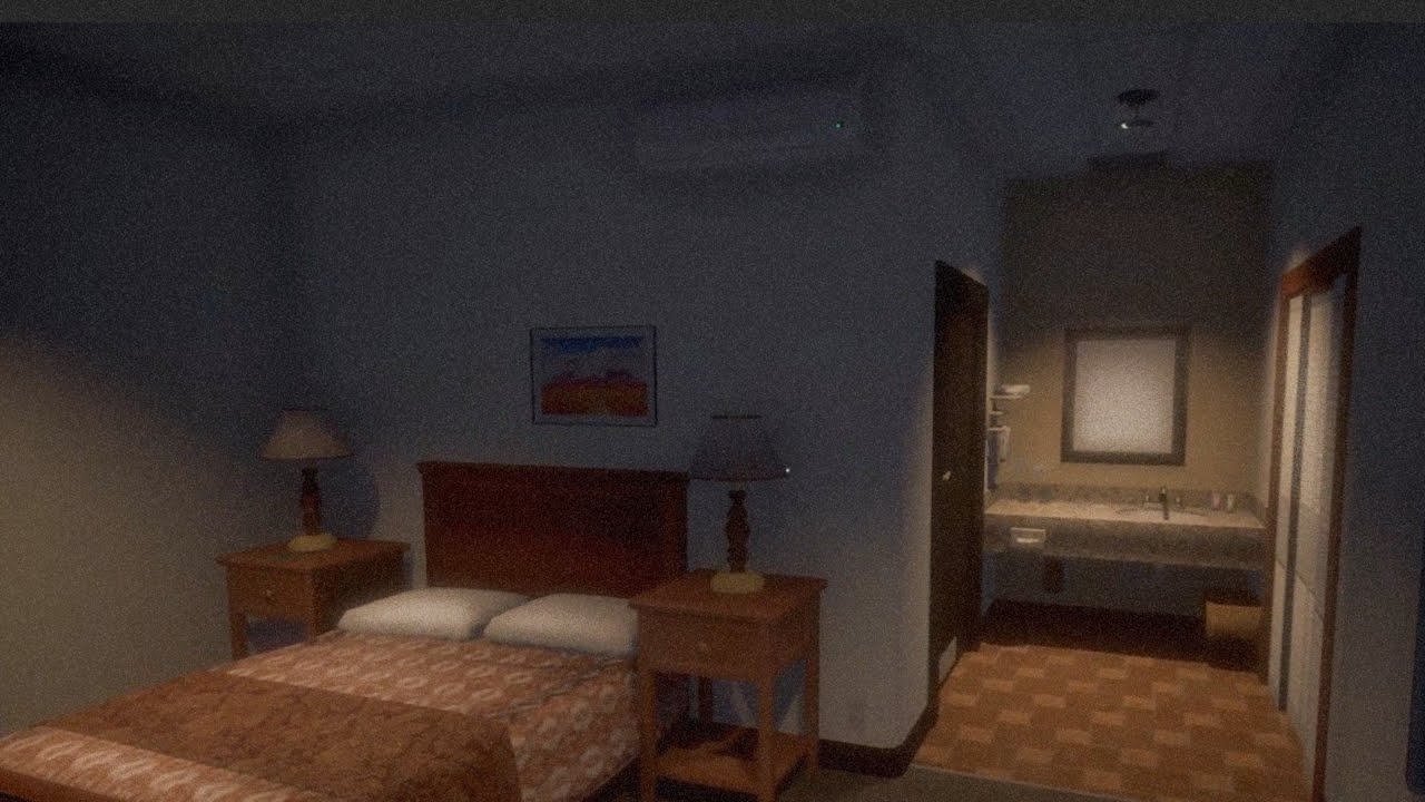 Staying at the worst motel | Room 4 | Horror Gameplay - YouTube