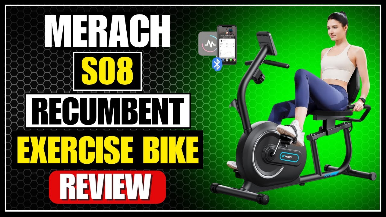 MERACH S08 Recumbent Exercise Bike Review - YouTube