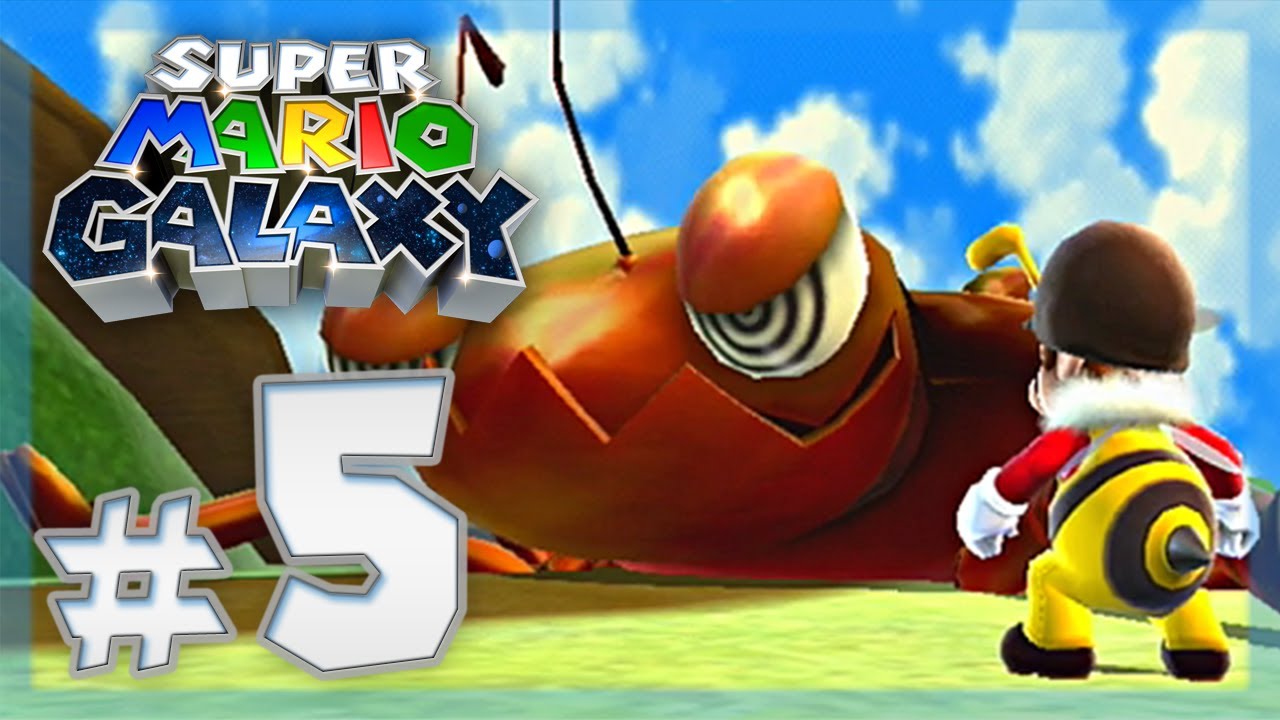 Super Mario Galaxy - Episode 5 - Bugaboom, Rocky Road, and Surfing ...