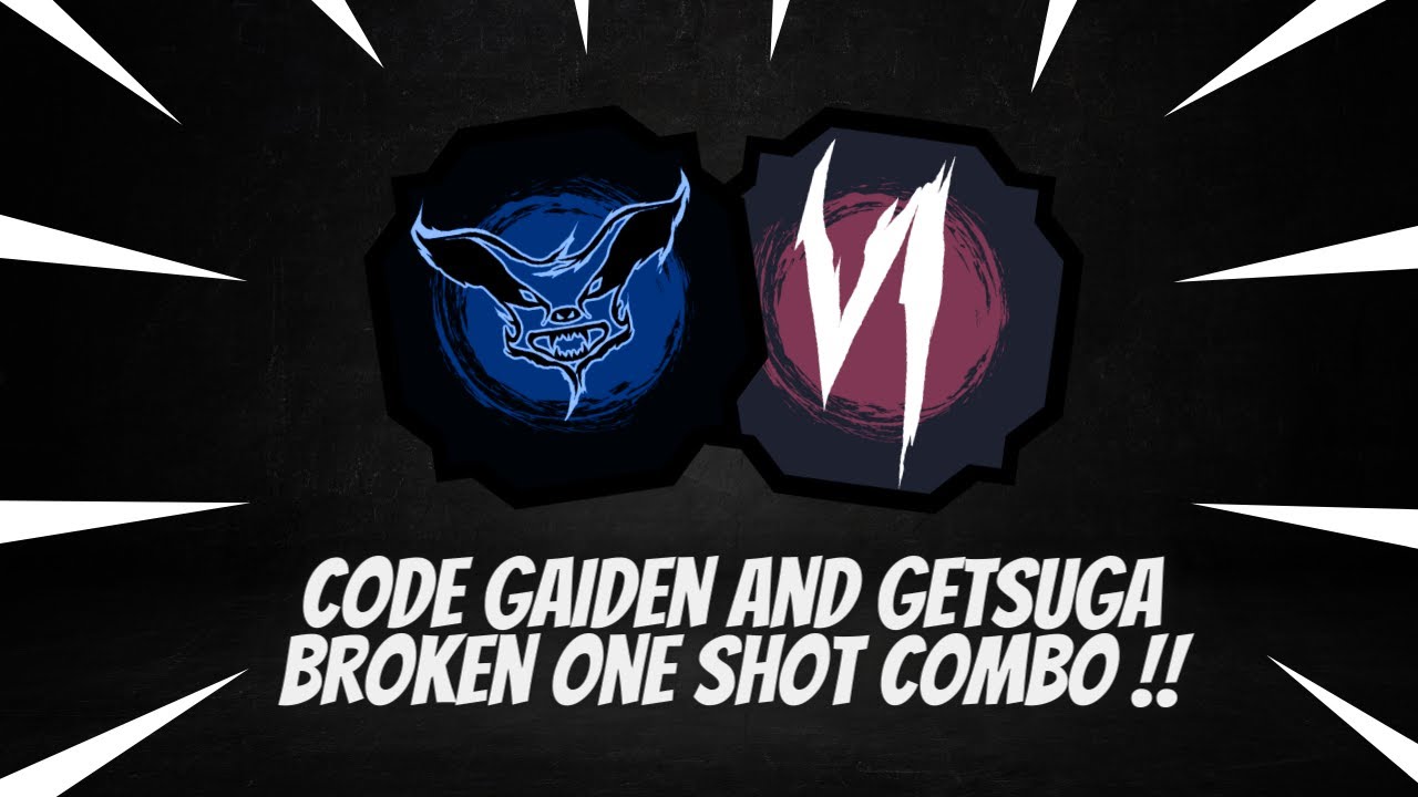 Code Gaiden And Getsuga BROKEN Combo in Shindo Life | RELLGames - YouTube