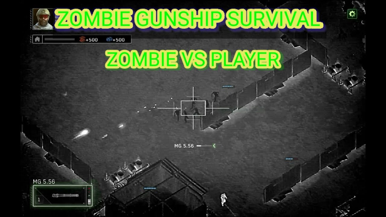 ZOMBIE VS PLAYER ZOMBIE GUNSHIP SURVIVAL - YouTube