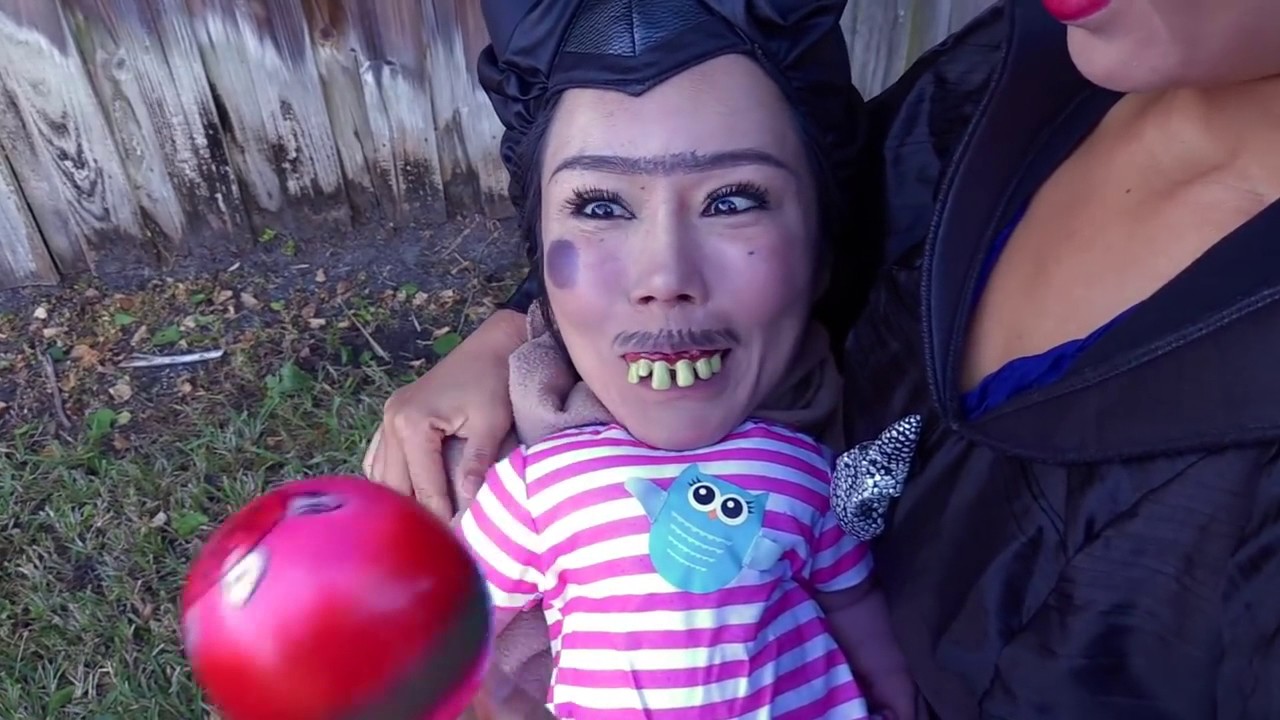 Frozen Elsa vomits Rainbows! with Spiderman, Snow white, Maleficent ...