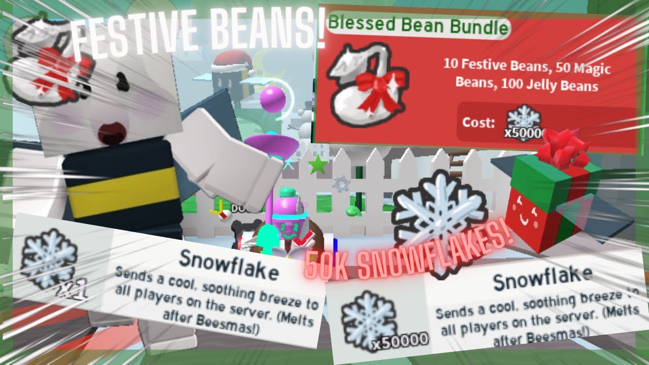 Buying the most expensive pack! | 10 festive beans! | Bee Swarm ...