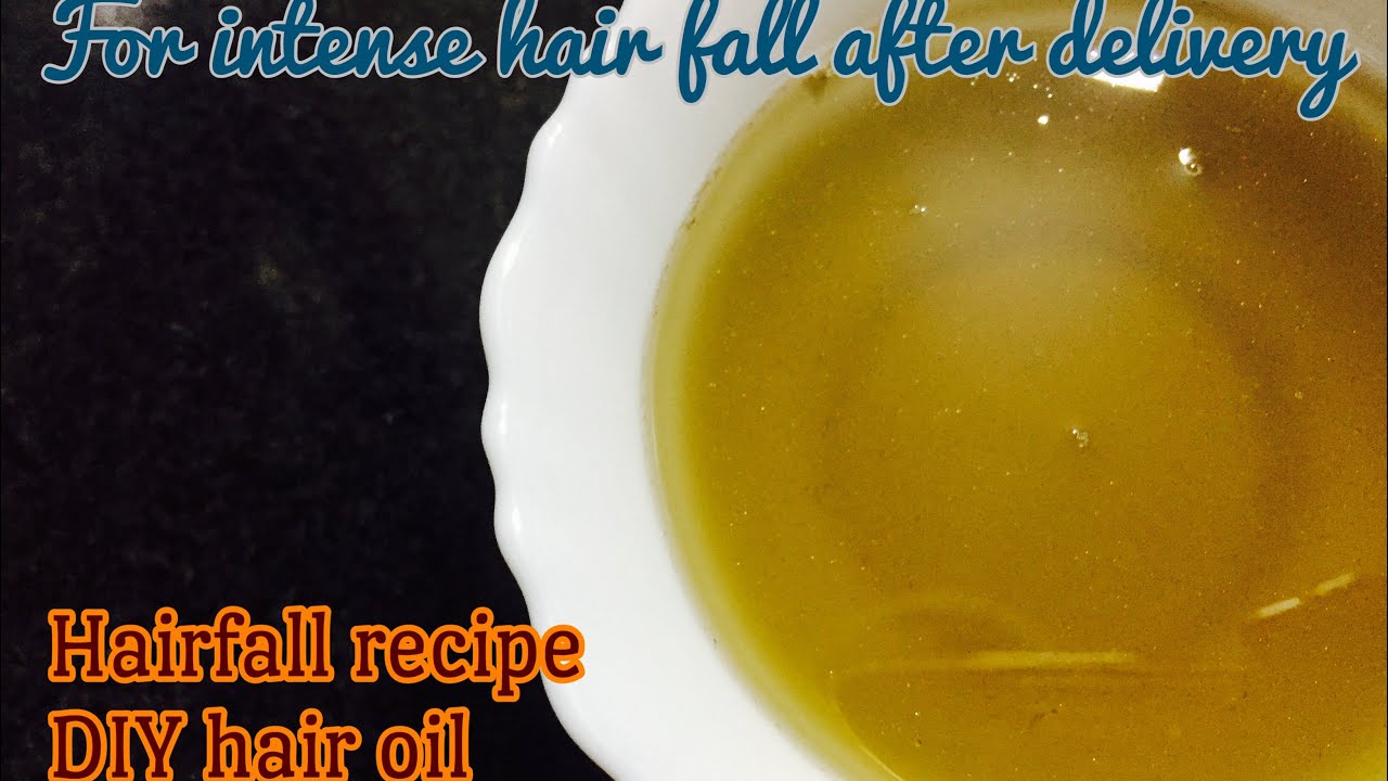 DIY hair oil// dry hair oil // hair fall recipe// smooth hair recipe ...
