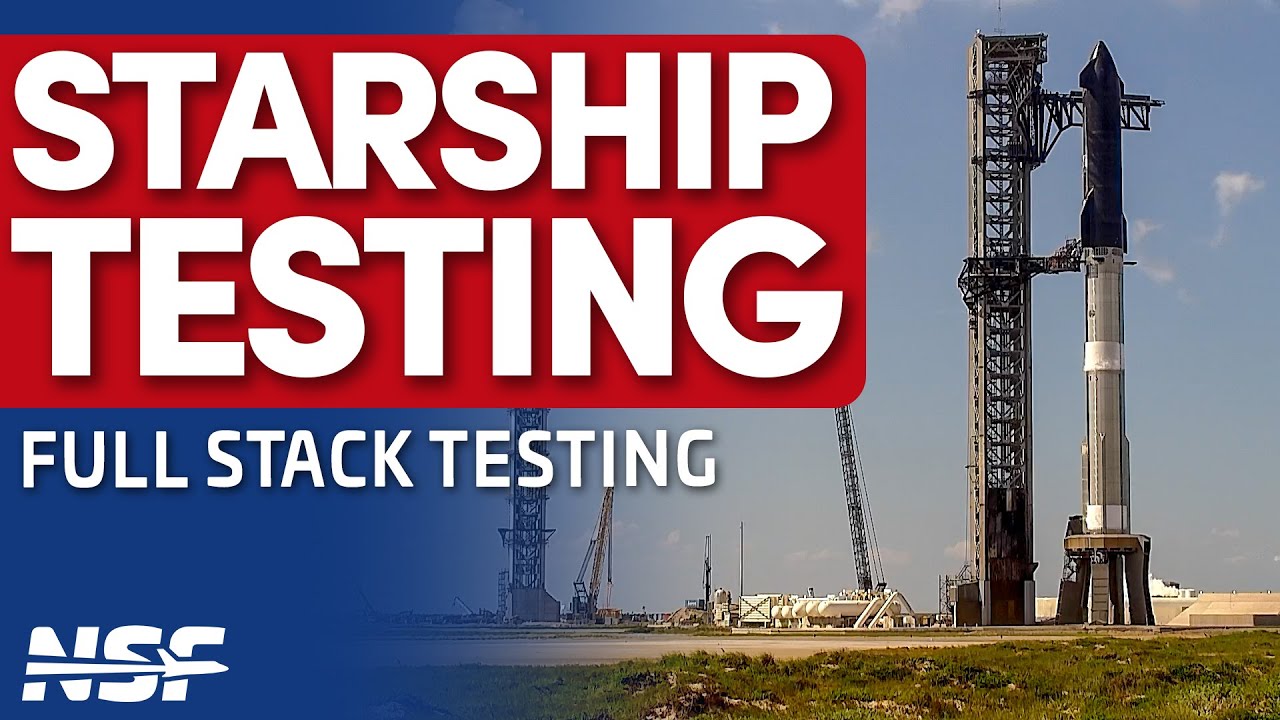 🔴 SpaceX Tests the Stack for the Sixth Flight of Starship - Booster 13 ...