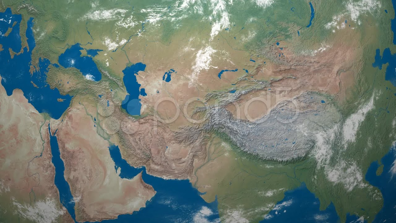 3D Earth Globe Map, Middle East. Stock Footage - YouTube