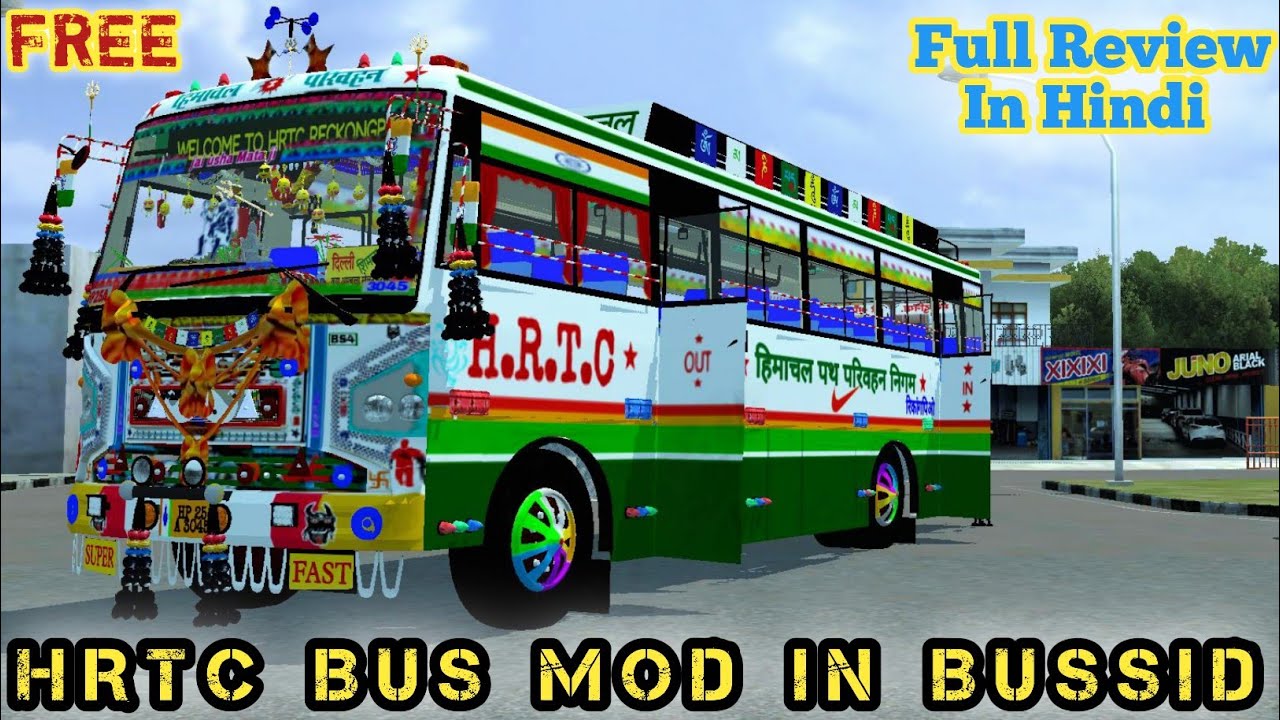 🔴How To Download HRTC Bus Mod In Bus Simulator Indonesia | Bus ...