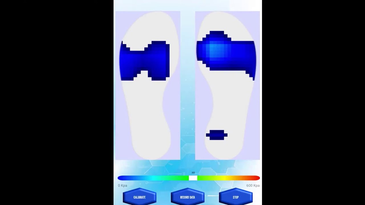 Insole pressure mapping - YouTube