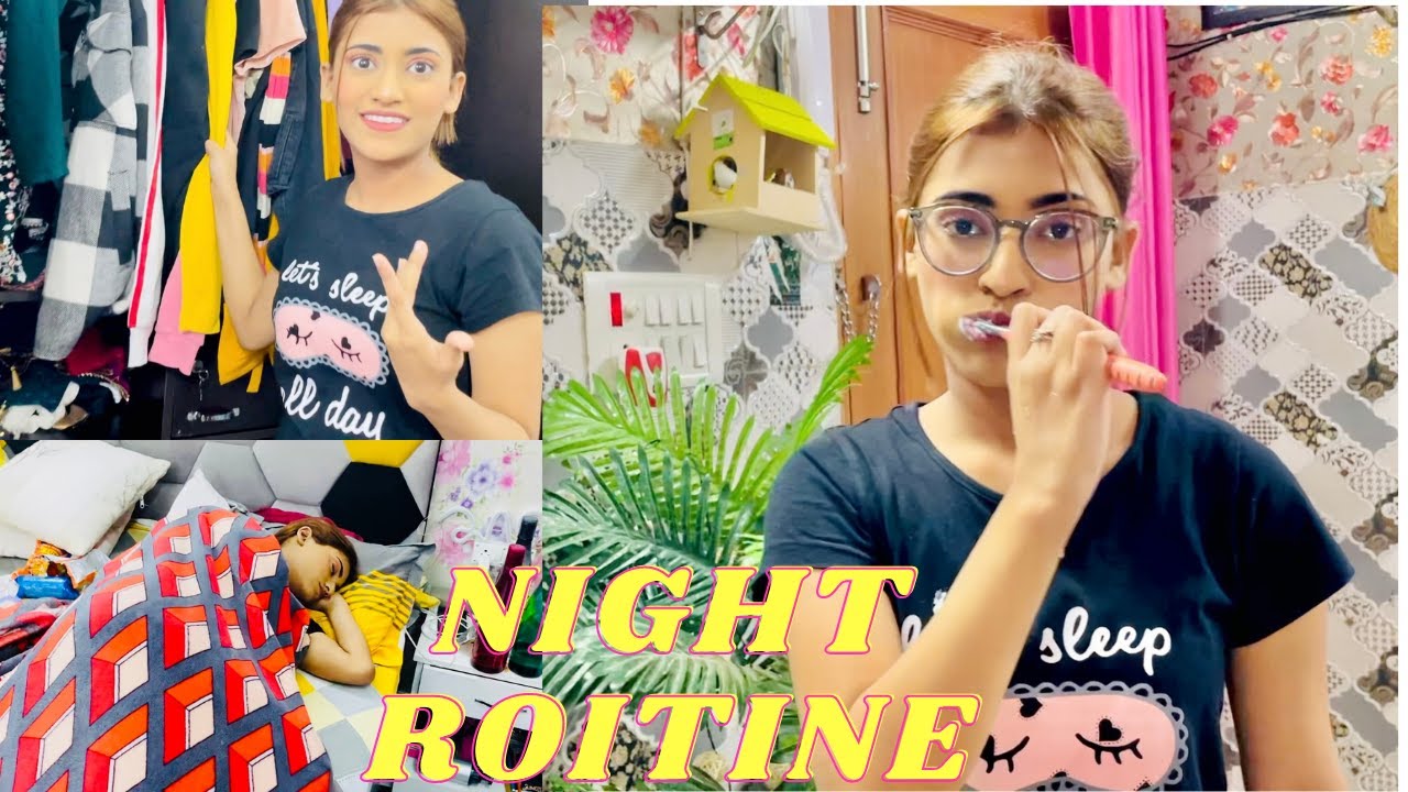 My NIGHT ROUTINE | SAMREEN ALI VLOGS - YouTube