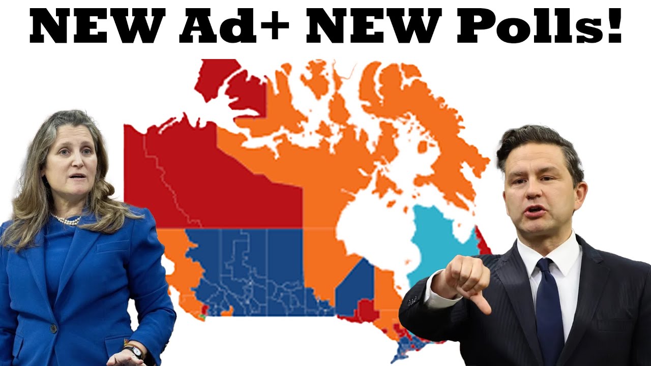 Chrystia Freeland Drops AD + NEW Polls (Shocking)! - YouTube
