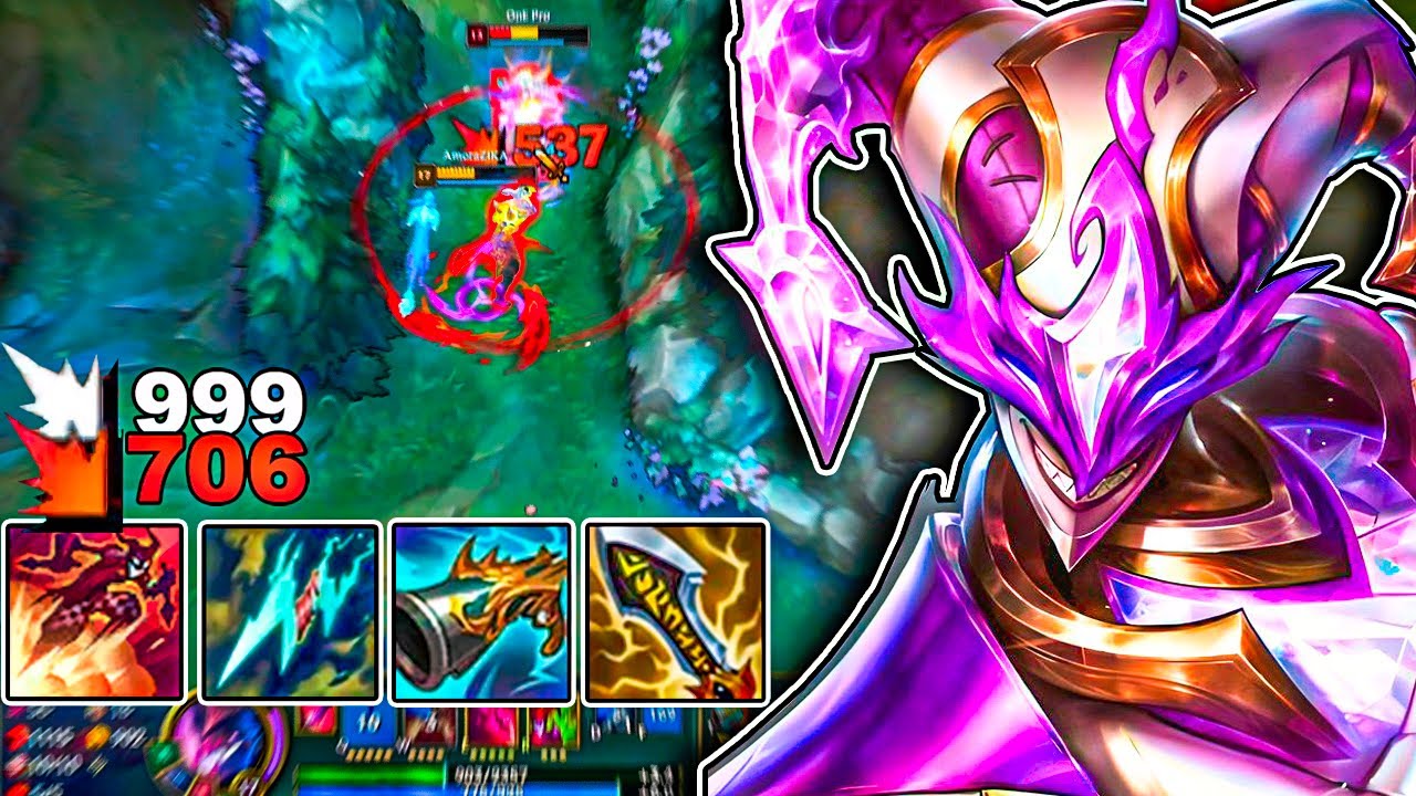 ESSA BUILD DE SHACO AD É INCRIVELMENTE FORTE - YouTube