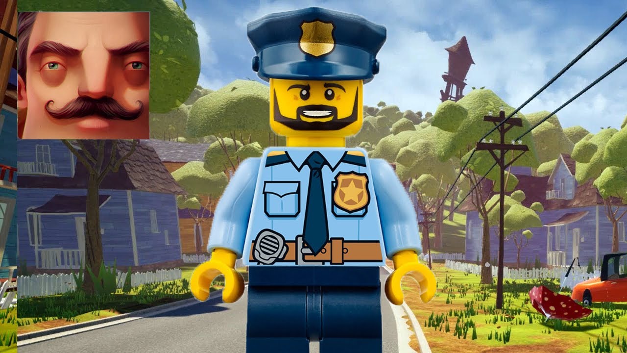 Hello Neighbor - My New Neighbor Big Lego Police Act 2 Gameplay ...