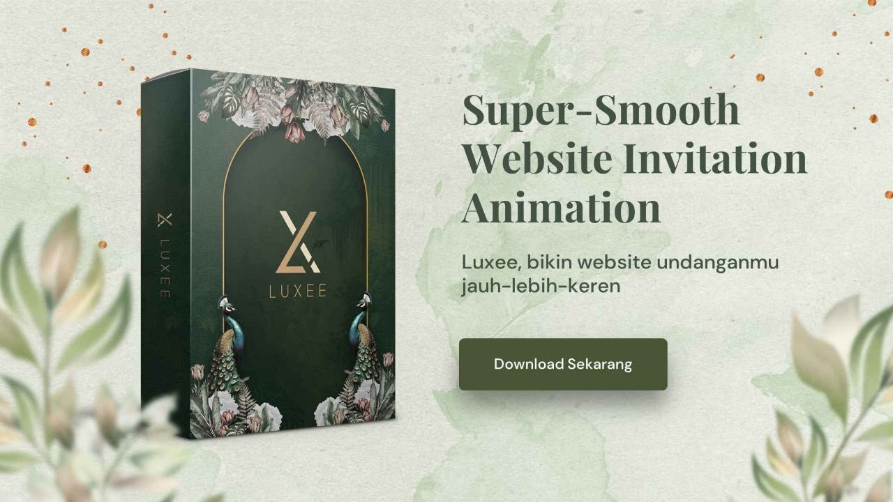 Luxee - The Next Digital Invitation - Unlimited Use! - YouTube