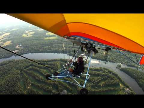 Quicksilver Weight Shift Ultralight / Eipper Flight - YouTube