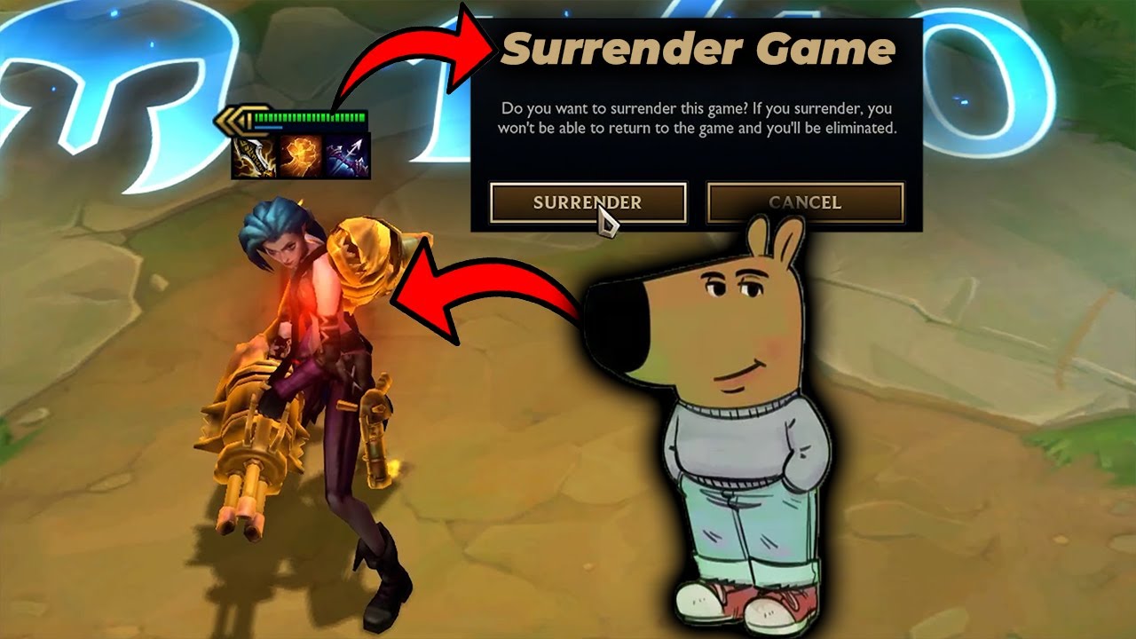 I SURRENDER WITH ⭐⭐⭐ JINX, Because I'm a CHILL GUY ;) - YouTube