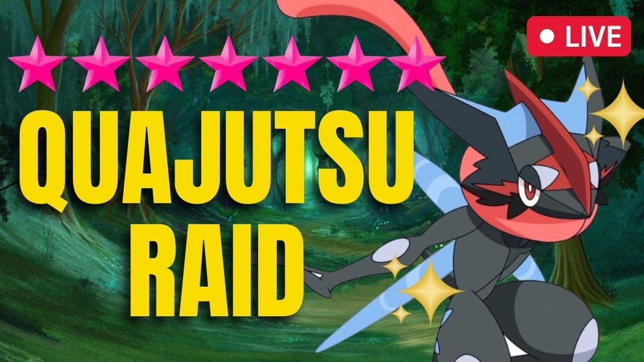 7 Star QUAJUTSU Raid - Pokemon Karmesin / Purpur - YouTube
