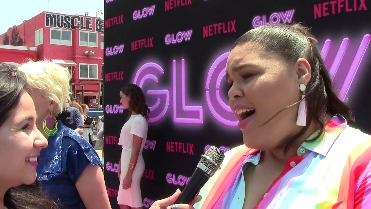 Interview with Britney Young of Netflix's GLOW - YouTube