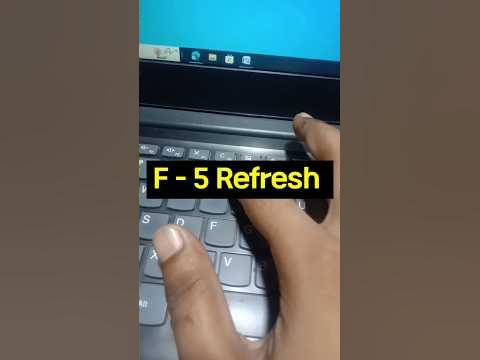 Desktop refresh shortcut key - YouTube
