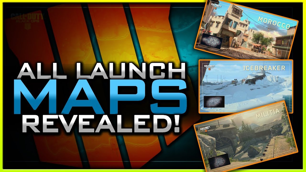 All Black Ops 4 Launch Maps Revealed! (Is it Enough Now?) - YouTube